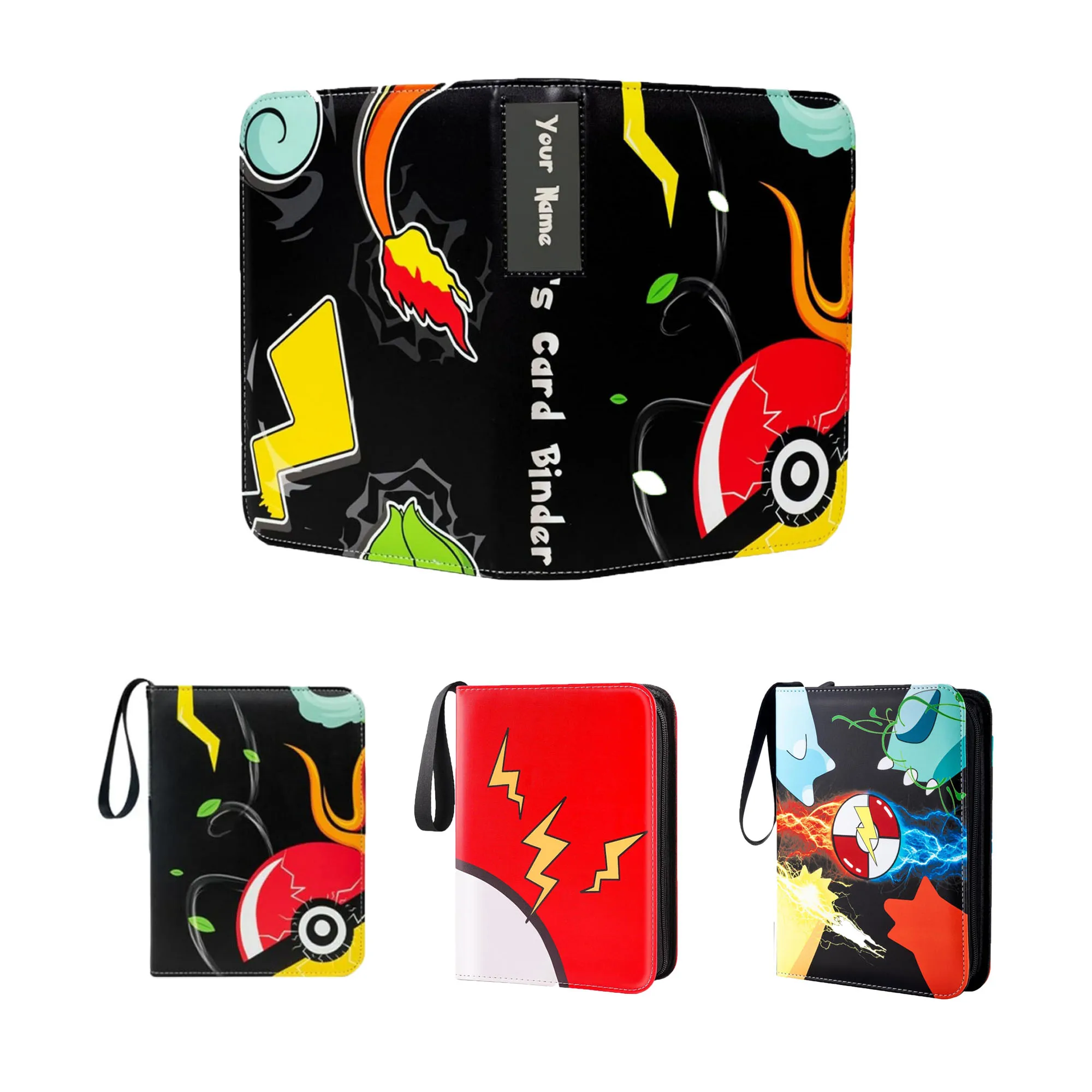 Binder-Trading-Card-para-Pokemon-Cart-o-Cole-o-Binder-Titular-do-livro ...