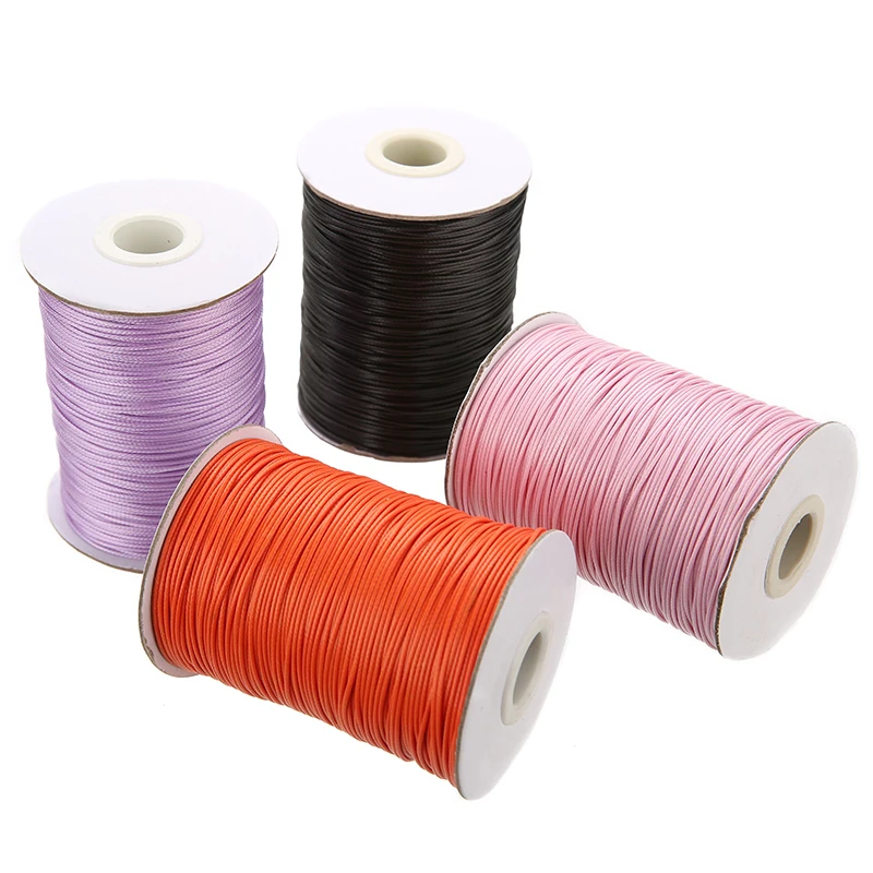 20meters-Round-Black-Waxed-Cord-Rope-Thread-For-Necklace-Making-Dia-1mm ...