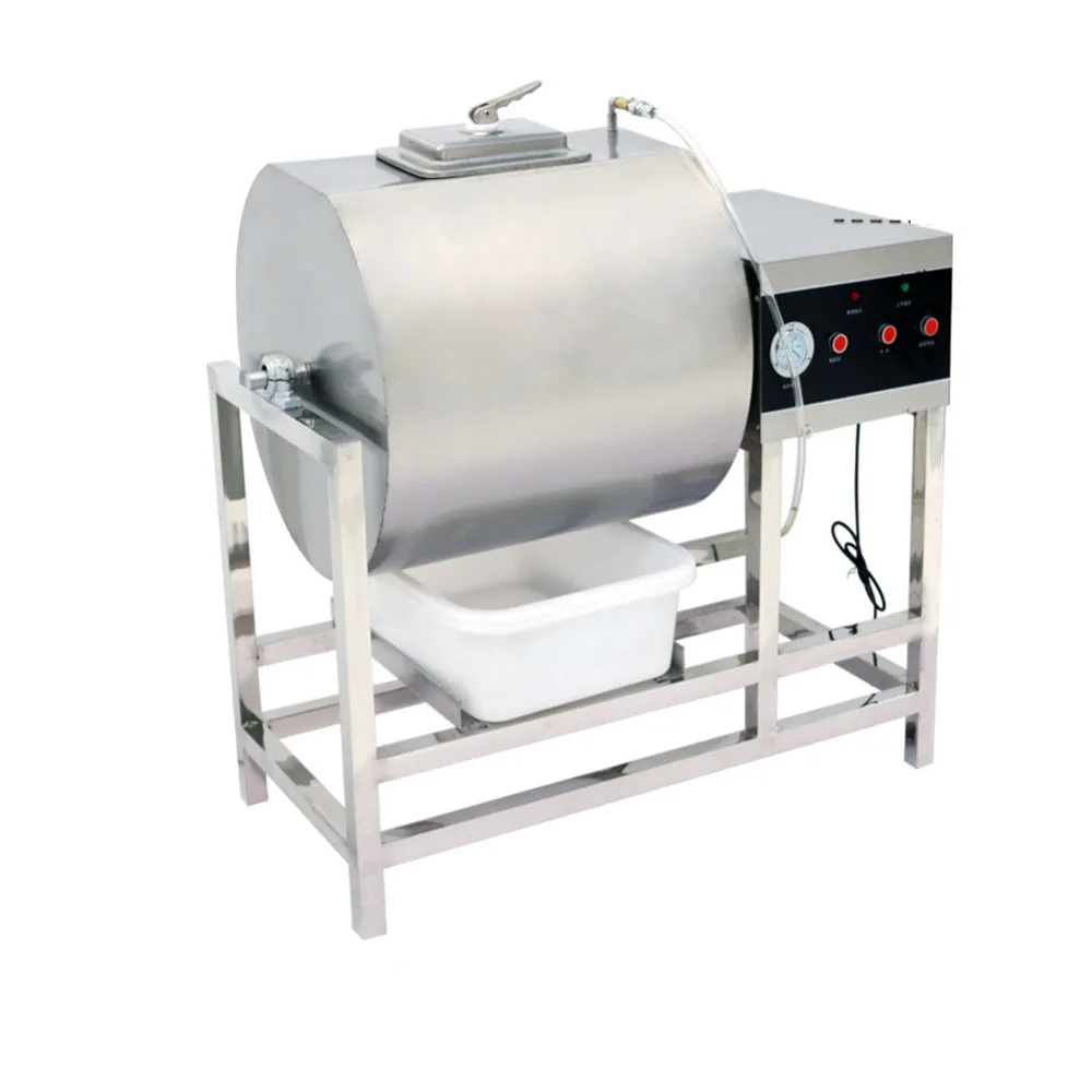 Stainless-Steel-Fried-Chicken-Marinade-Meat-Vacuum-Tumbler-Hydraulic ...