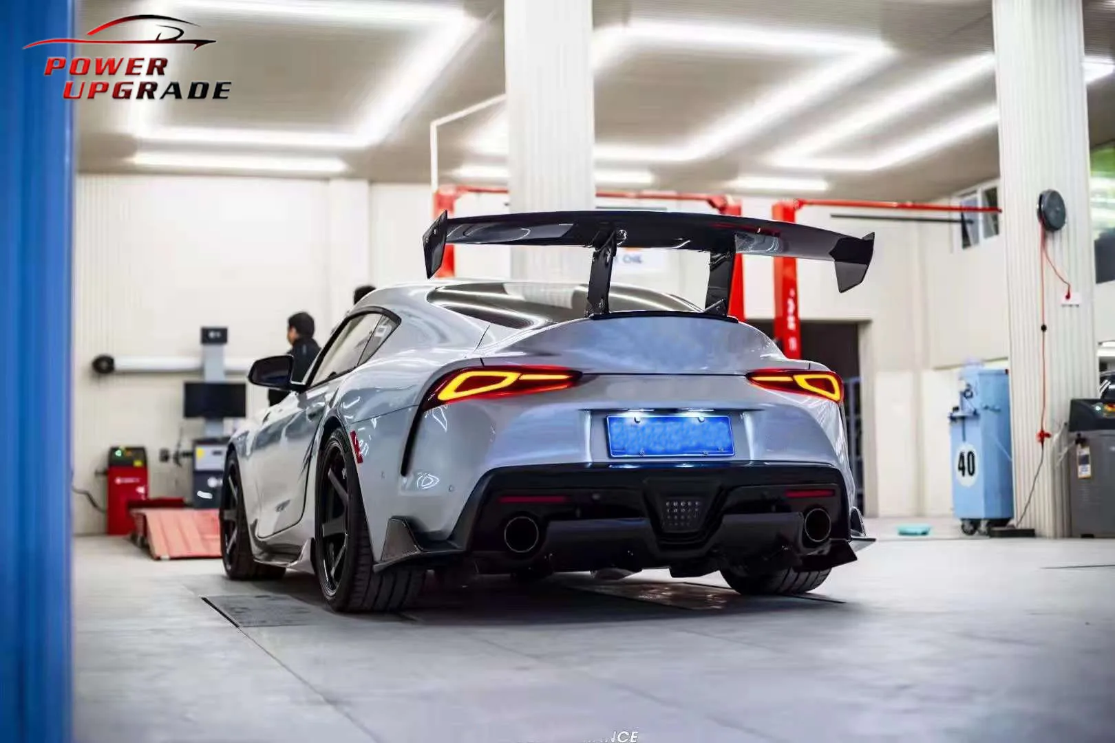 For Toyota Gr Supra A90 A91 Mkv Carbon Fiber Rear Trunk Wing Varis ...