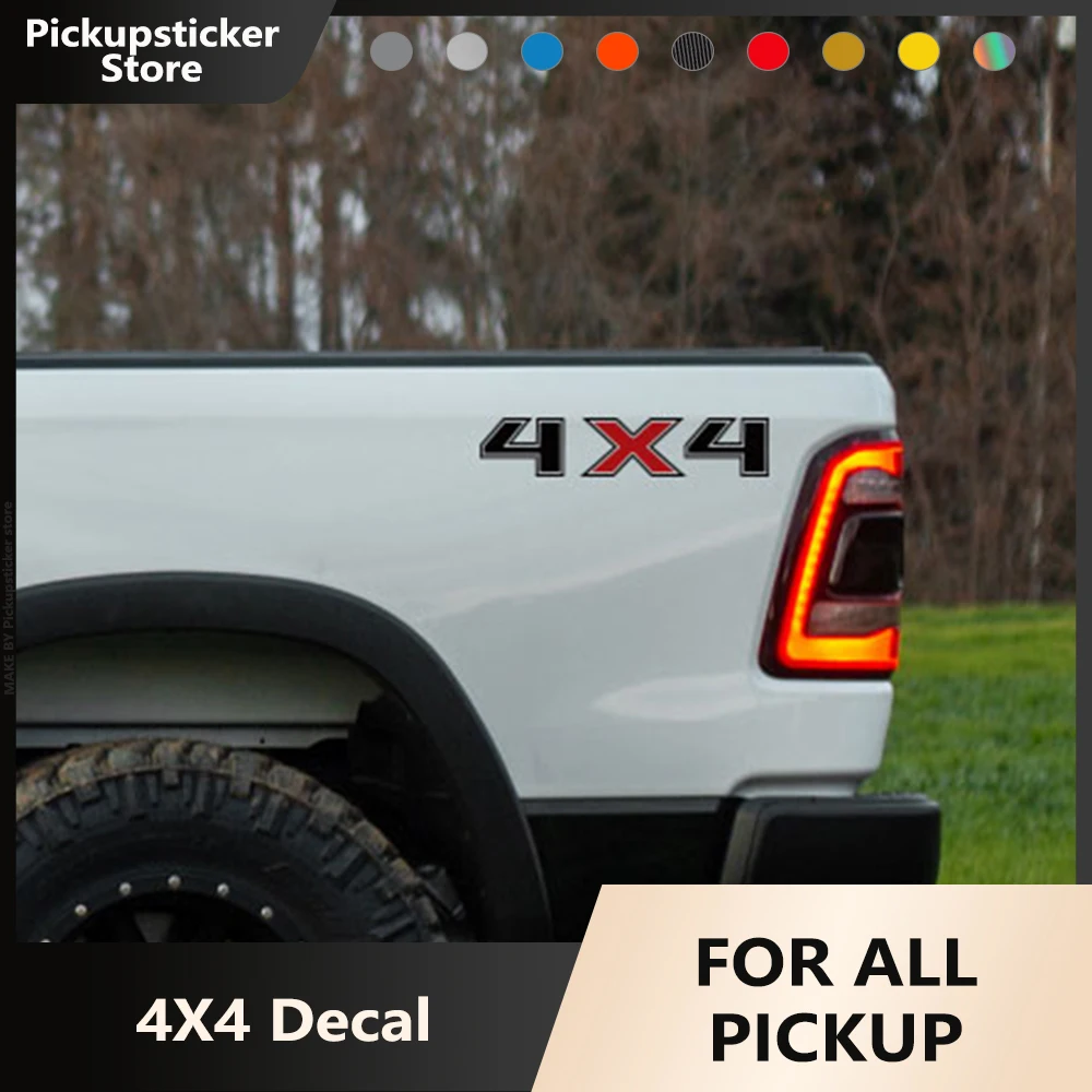 Pickup Stickers For Ford F150 Toyota Hilux Maxus T60 Chevrolet ...