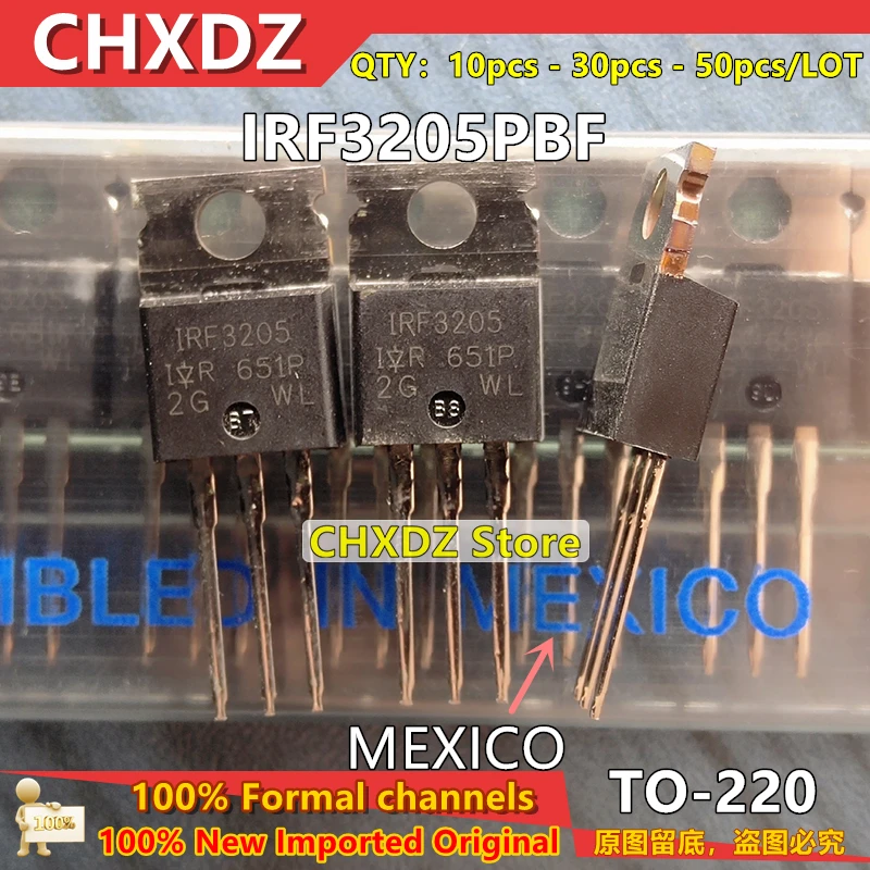 CHXDZ-IR-100-MEXICO-Original-IRF3205-IRF3205PBF-110A-55V-TO-220 ...