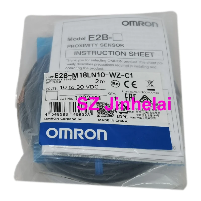 Authentic Original Omron 2M Proximity Switch Sensor E2B M18LN10 WZ C1 E2B M18LN10 WZ B1 E2B ...