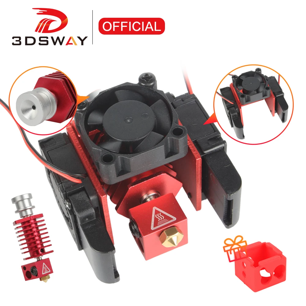 3DSWAY-3D-Printer-Part-BP6-Hotend-Kit-All-Metal-Volcano-0-4mm-Nozzle ...