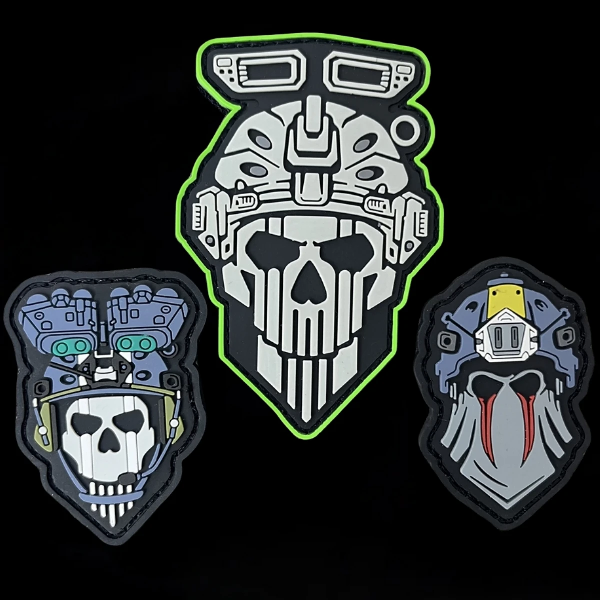 Parches-de-insignia-de-moral-de-PVC-de-Call-of-Duty-COD20-fantasma-de ...