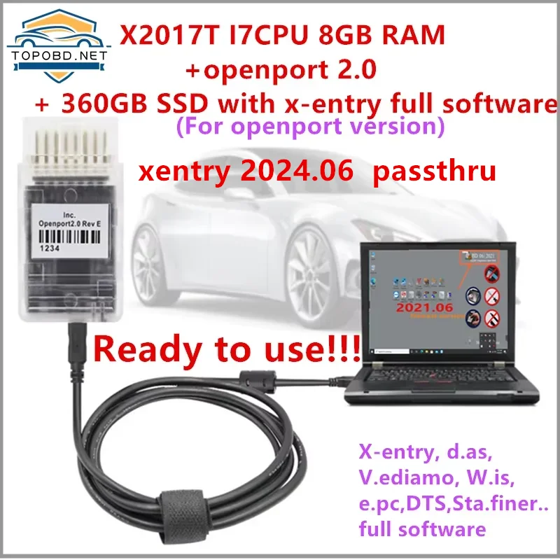 MB Star c4 c5 2024.06 xentry newest software v.ediam/X/D.AS/D.TS 360GB ...