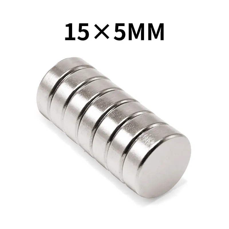 10pcs Magnet Strong magnetic patch 15x5 round strong small magnet 15 ...