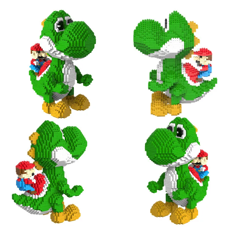 Yoshi Pixel Mario