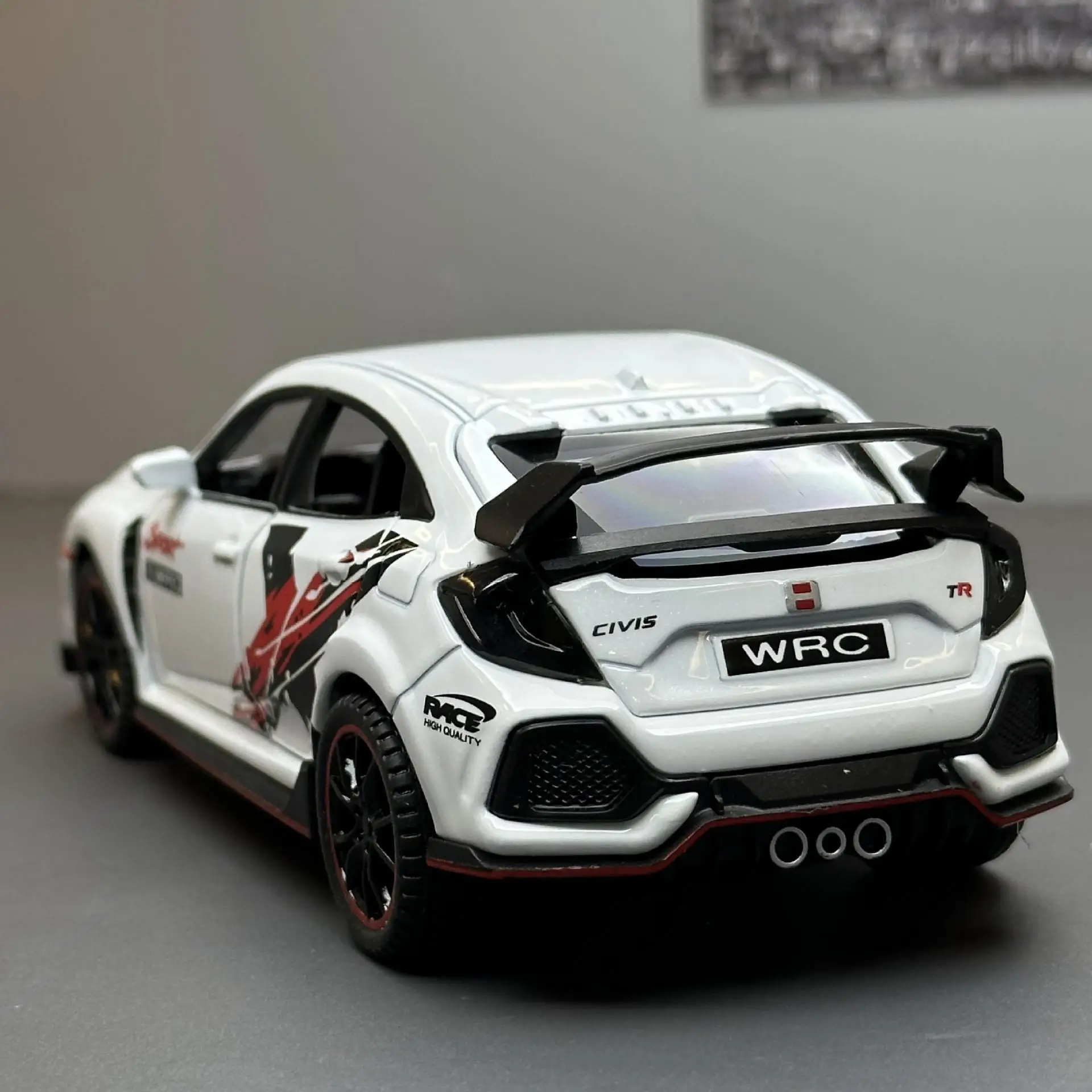 1-32-Honda-Civic-Type-R-Super-Modified-Sport-Car-Alloy-Metal-Diecast ...