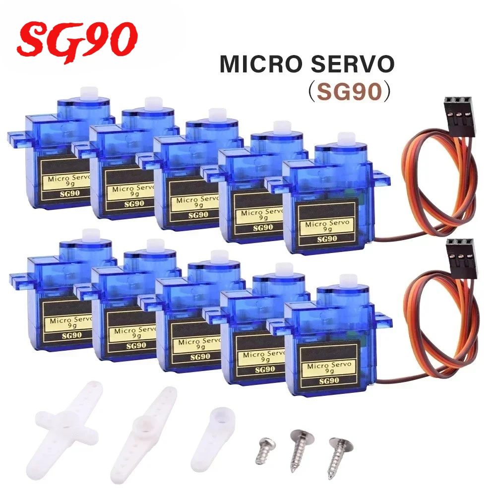 Arduino-Micro-Servomotor-anal-gico-SG90-9G-para-coche-a-control-remoto ...