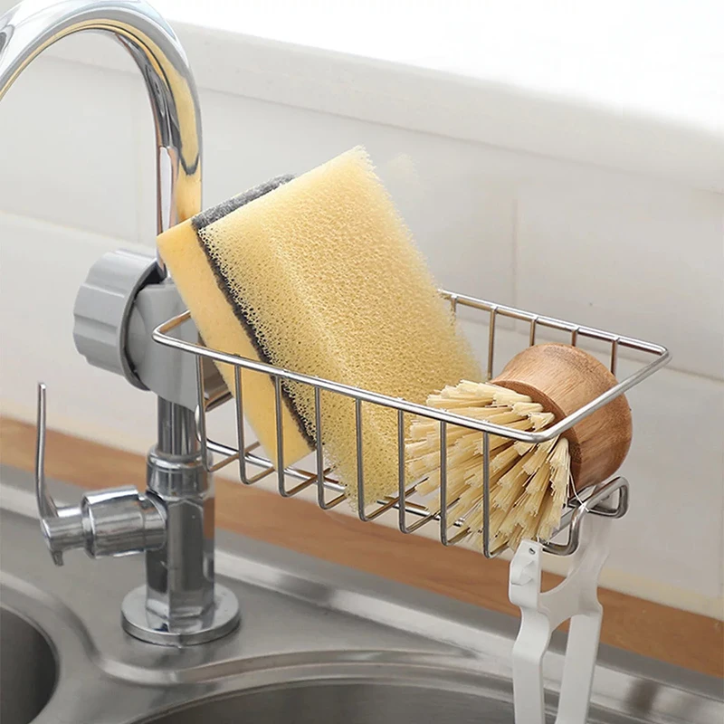 Faucet-Storage-Rack-Stainless-Steel-Storage-Rack-Kitchen-Supplies ...