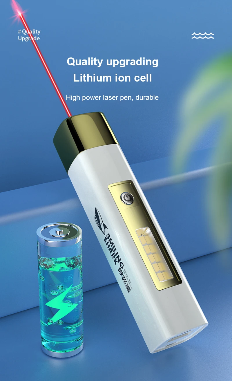 High Power Green Laser Pen 3000M Long Range Laser Pointer LED Tactical ...