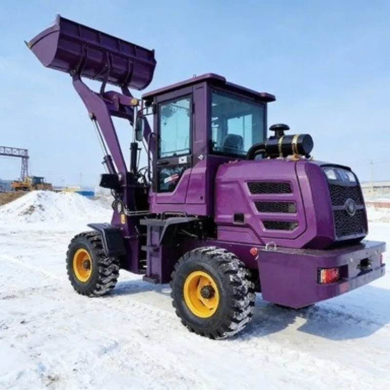 3.5 Ton Wheel Loader Diesel Powered 4x4 Backhoe Loader with Bucket ...