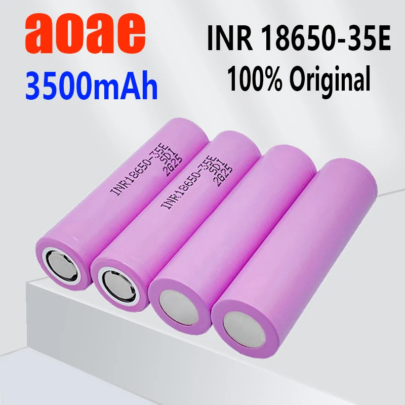 Original-18650-3500mAh-Lithium-Battery-Pack-3-7V-Discharge-Rechargable ...