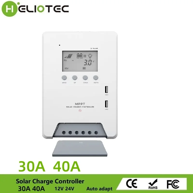 HELIOTEC-30A-40A-Mppt-Solar-Charge-Controller-12V-24V-Battery-Charge ...