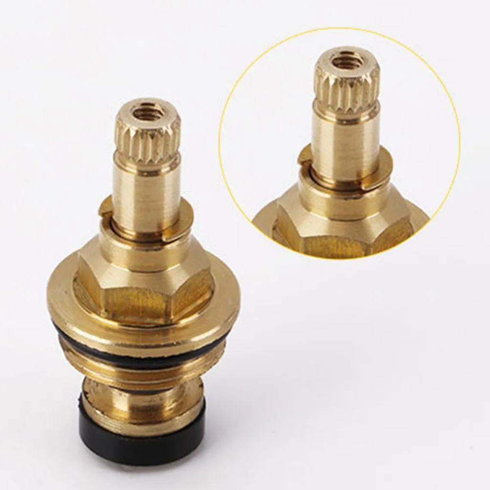 Brass-Slow-Opening-Spool-Faucet-Hot-And-Cold-Water-Spool-With-Rubber ...