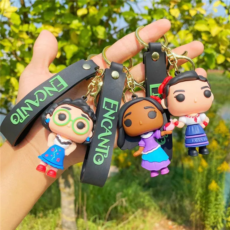 Disney-Encanto-Cartoon-Action-Figures-Kawaii-Mirabel-Keychain-PVC ...