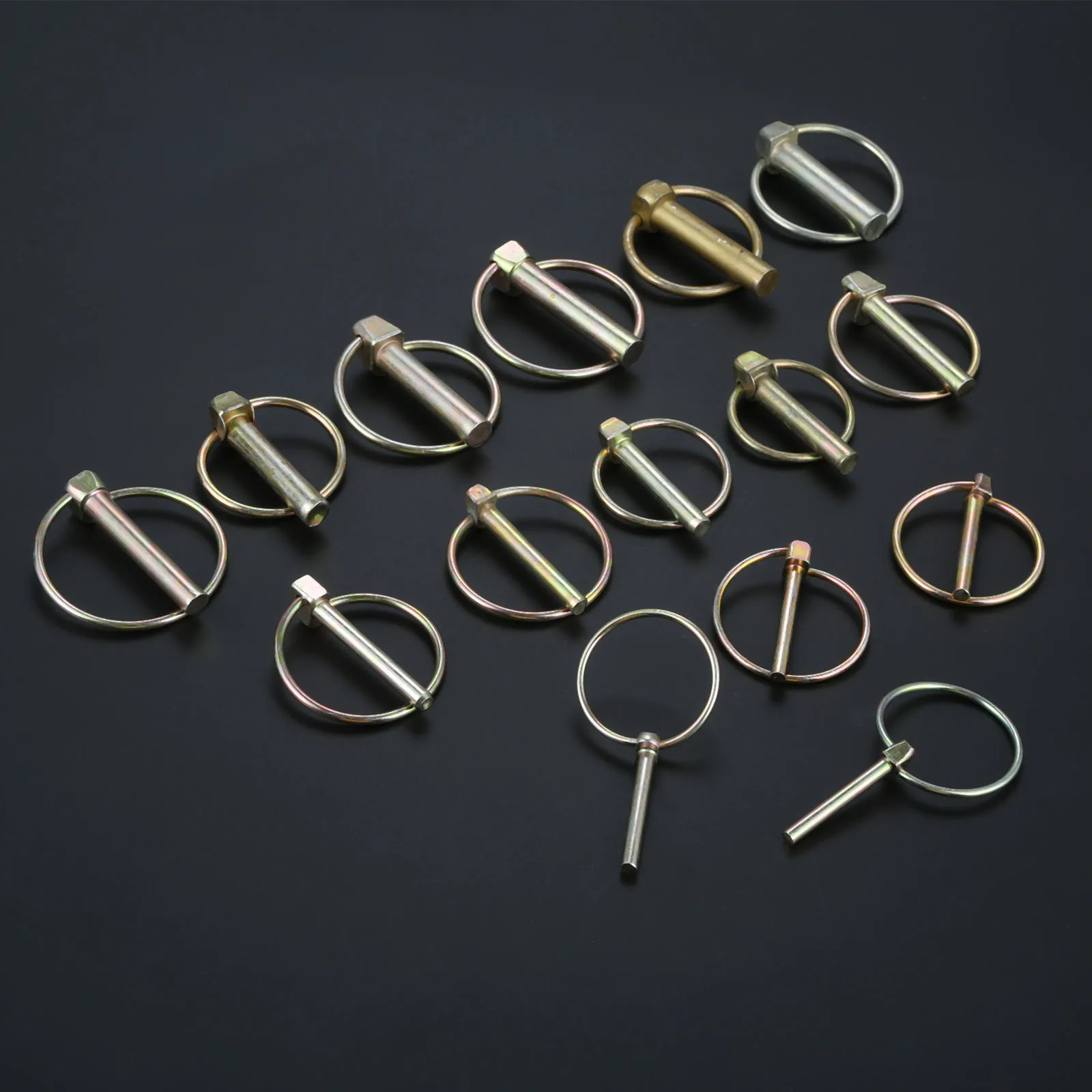 Steel Latch Ring Clip | Heavy Duty Lynch Pins | Lynch Pin Ring ...