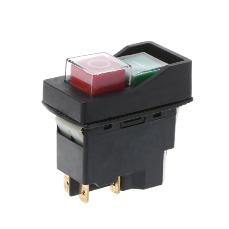Electromagnetic-Pushbutton-Switches-4-Pin-KLD-28-Waterproof-Push-Button ...