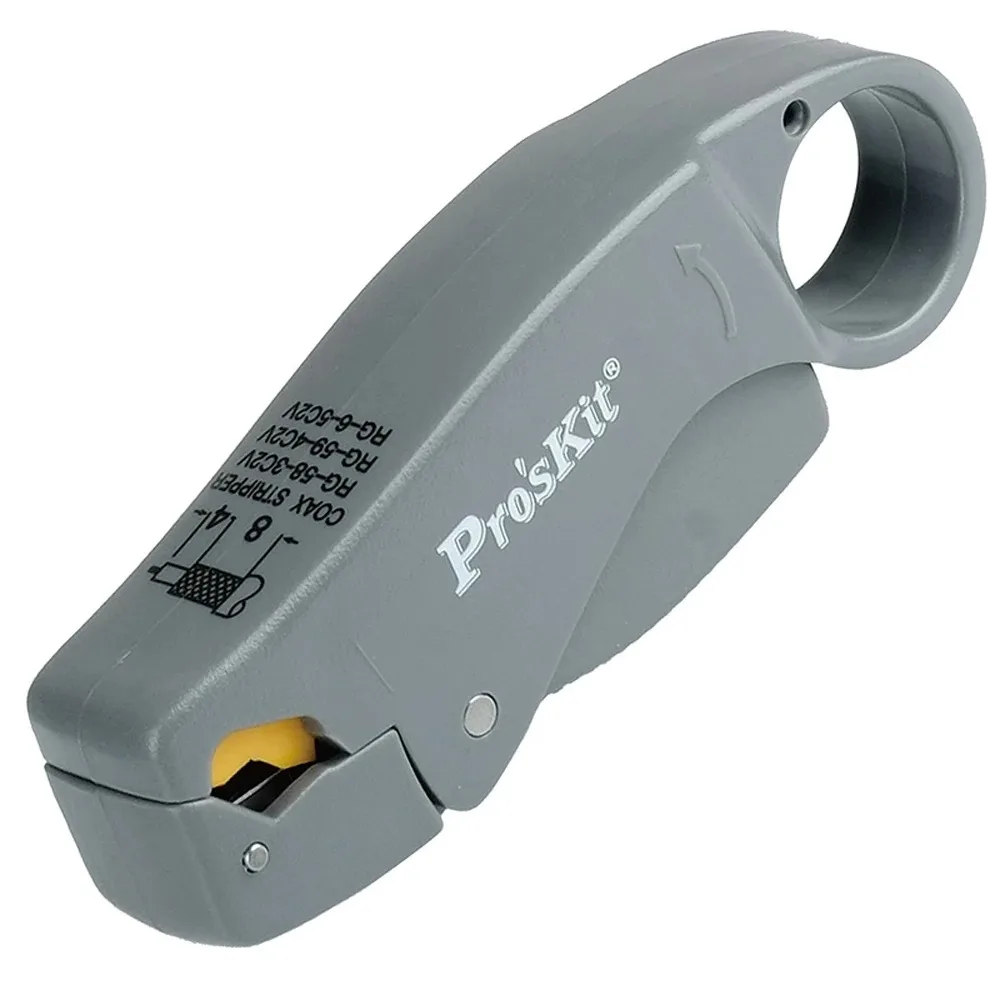 Pro-sKit-6PK-322-Rotary-Wire-Stripping-Pliers-Three-Knife-Coaxial-Wire ...