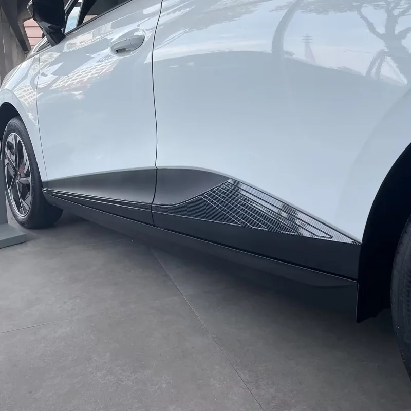 For-MG-4-MG4-EV-Mulan-2022-2023-2024-Car-styling-ABS-Carbon-Fiber-Side ...