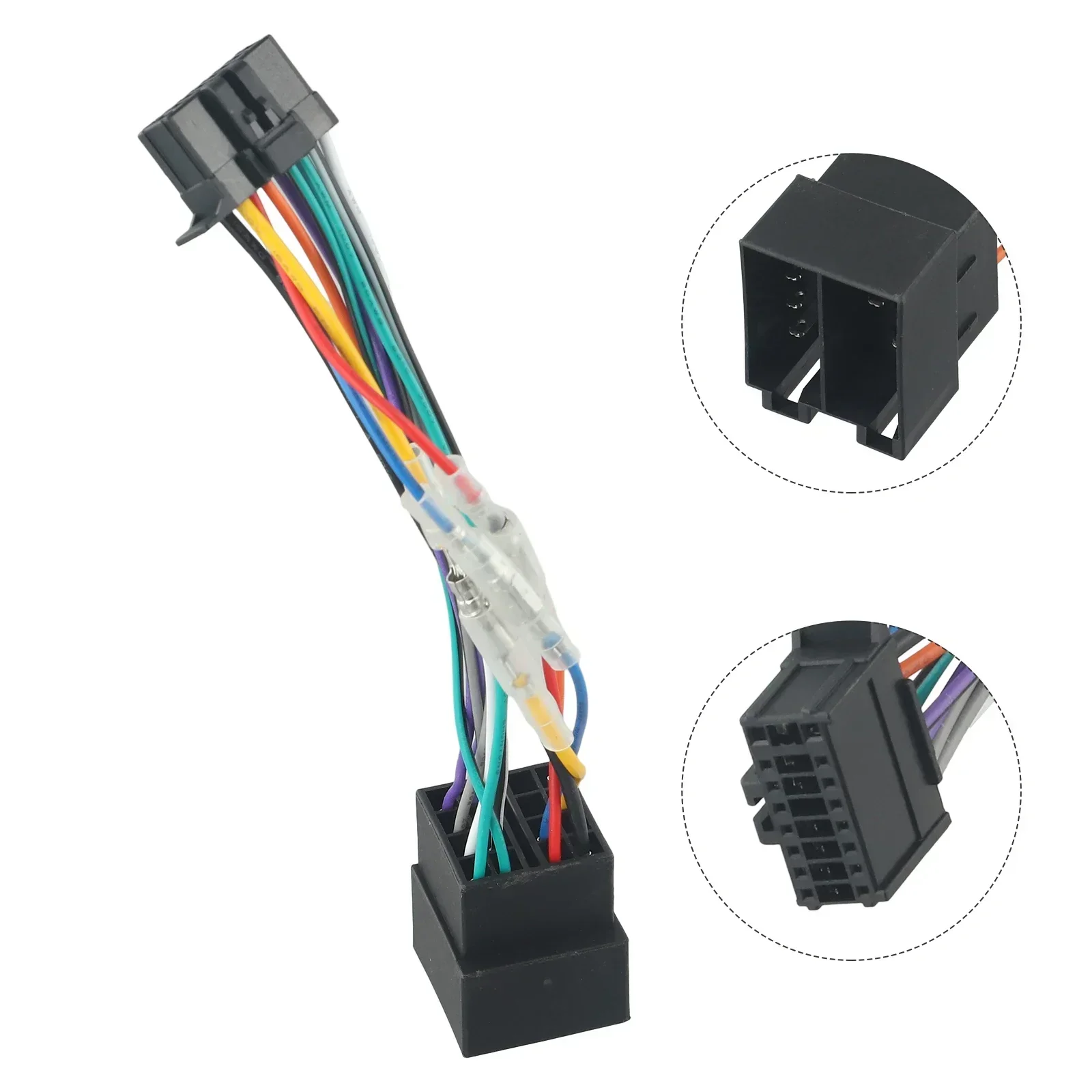 Car Stereo Radio ISO Wiring Harness Connector 16Pin PI100 CD Player ...