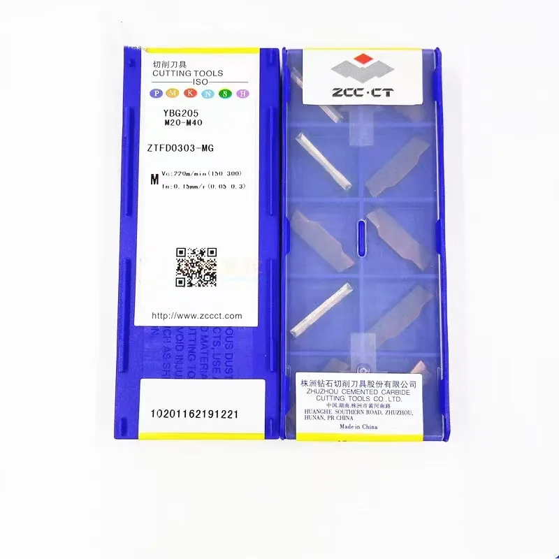 Grooving Inserts ZTED02503 ZTFD0303 ZTGD0404 ZTHD0504 ZTKD0608 MG ...