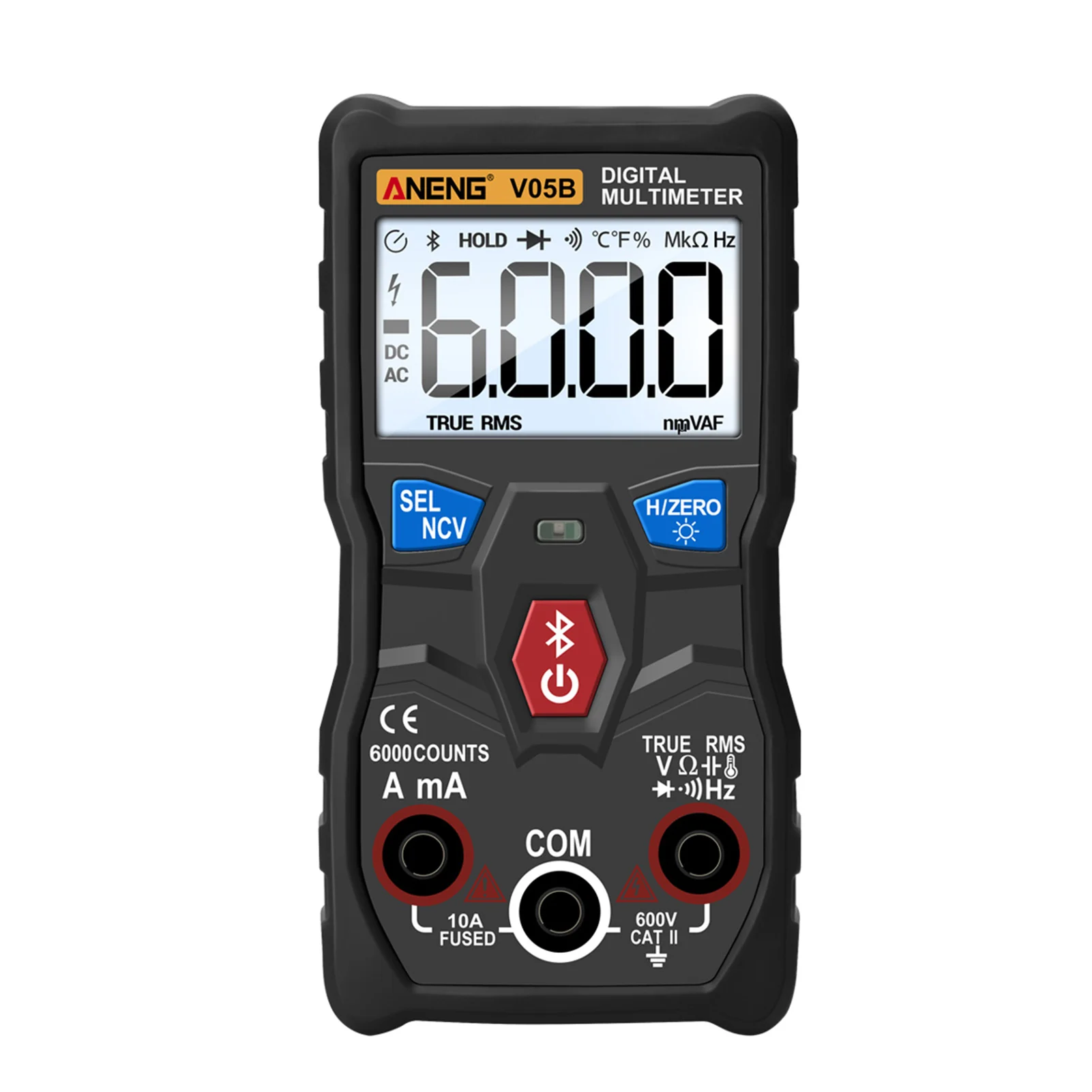 Handheld Tester ABS Digital Multimeter Portable Measurement Electrical ...