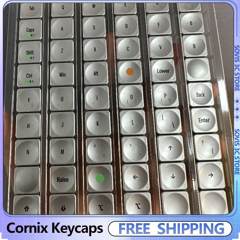 Cornix Keycaps LAK, LCK Pbt Low Profile Keycaps PC Translucent Custom ...