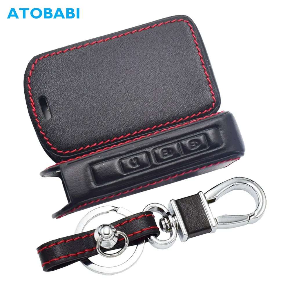 ATOBABI-Leather-Car-Key-Case-Keychain-For-Mazda-3-Sedan-Hatchback-CX-30 ...