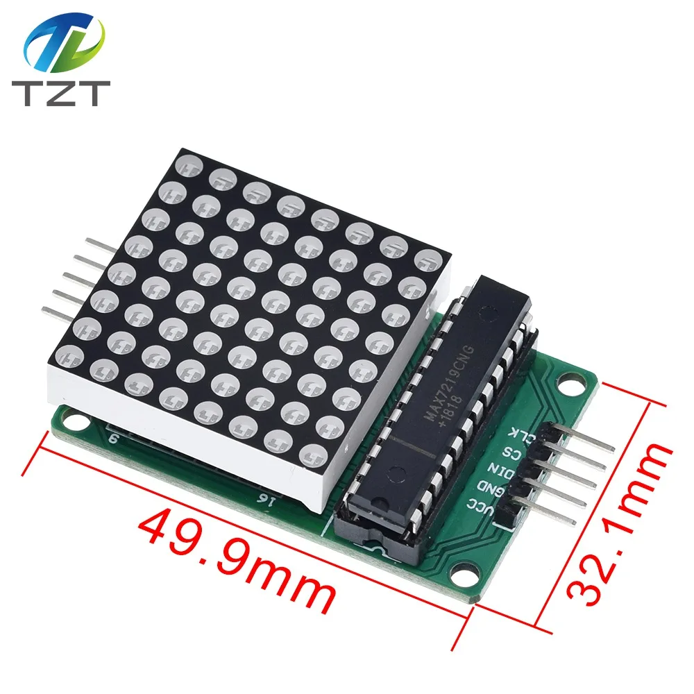 6x8 Led Buy MAX7219 Dot Led Matrix Module MCU Control LED Display Module Online Led Matrix Display