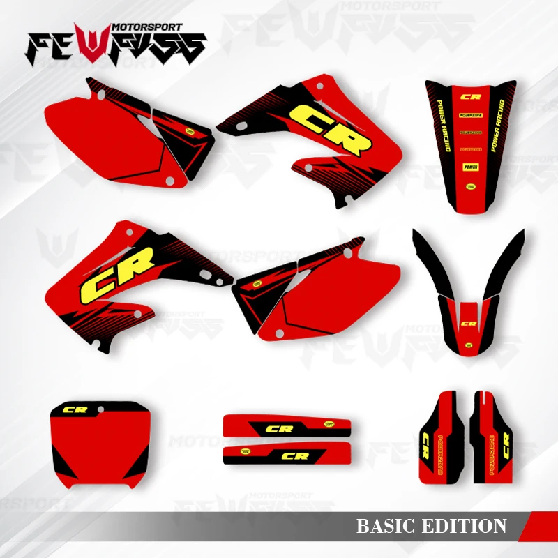 Fewfuss Graphics Decals Stickers Motorcycle Background Custom For HONDA ...
