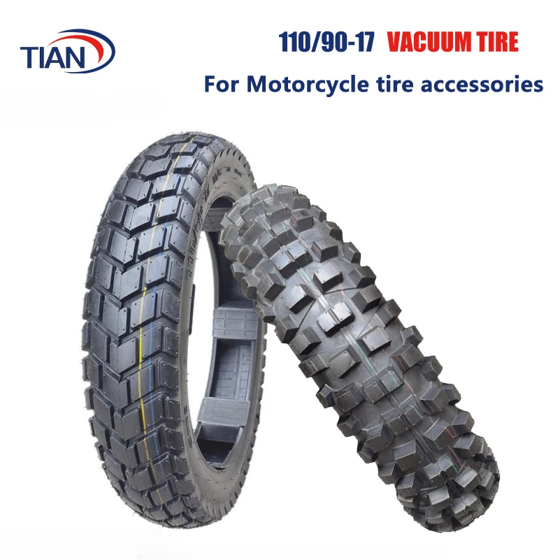 Motorcycle-tires-110-90-17-off-road-anti-slip-large-teeth-110-90-17 ...
