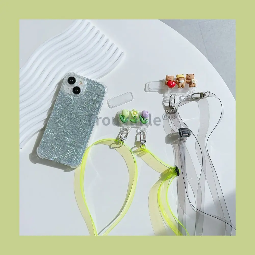 Trouvaille-Neon-Color-Phone-Charm-Cellphone-Lanyard-Long-Strap-Cord ...