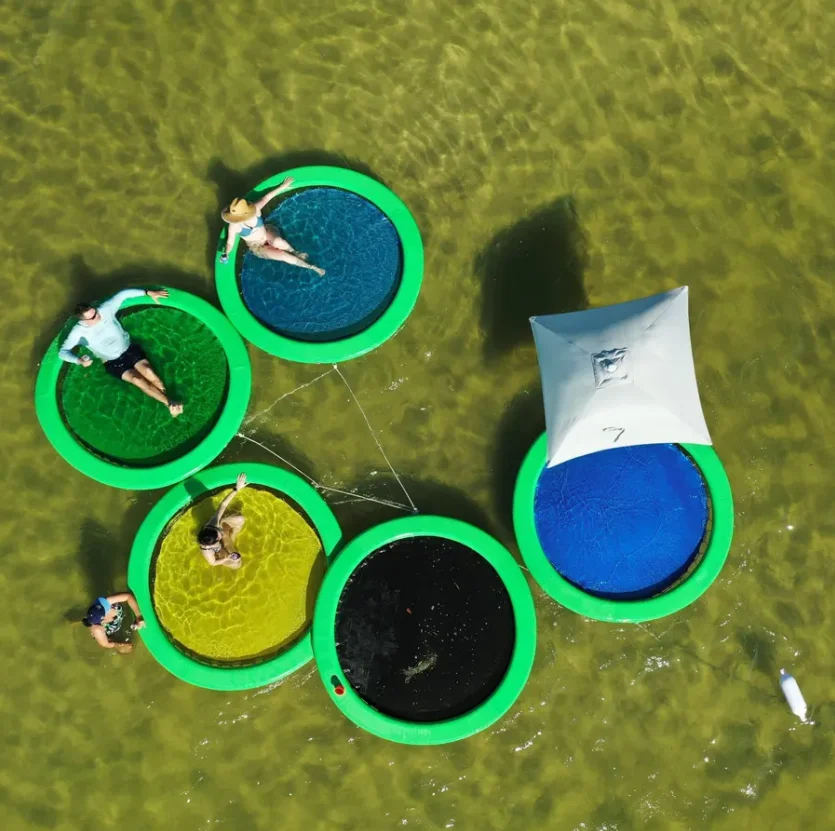 Z-Outdoor-Foldable-Inflatable-Floating-Beach-Water-Lounge-Hammock-Mesh ...