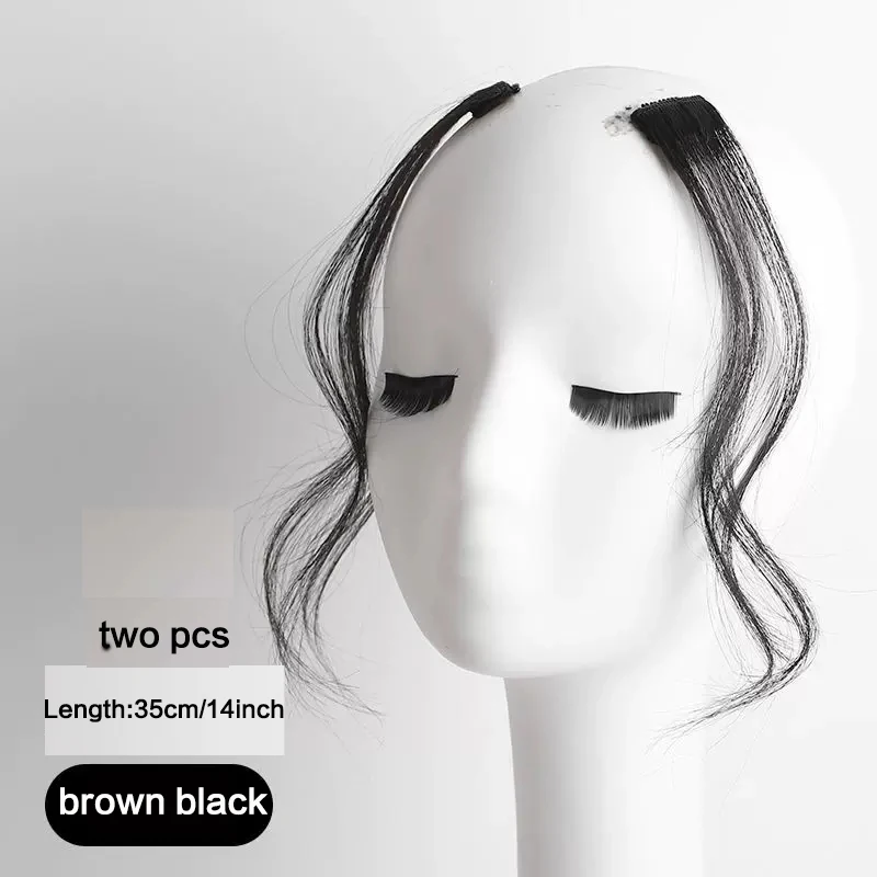 Synthetic clip on fringe hair bangs (Brand - Buqi) - Hair.lk