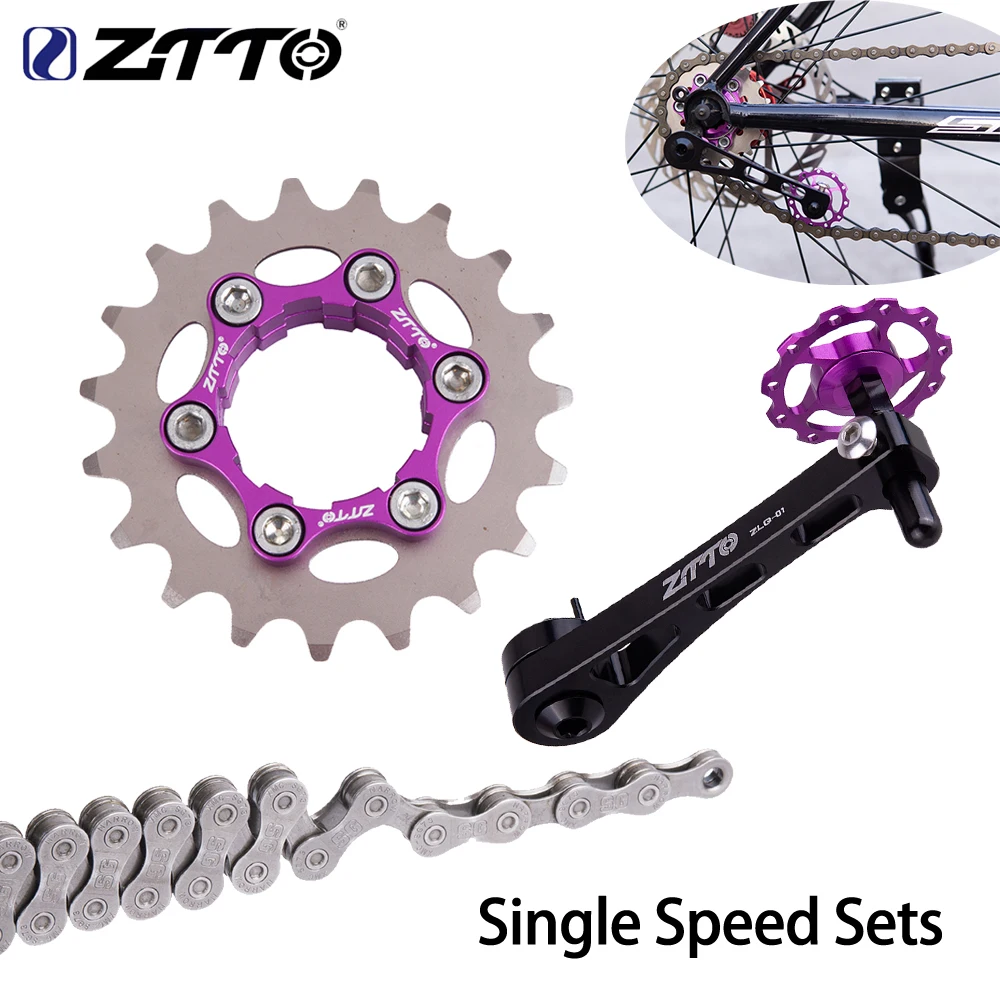 Ztto Mtb Single Speed Cassette Cog Bicycle 1 Speed Set Sprocket Gear ...