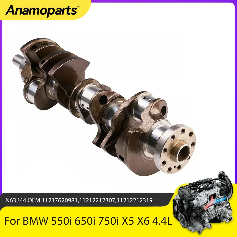 Engine Parts Crankshaft Fit 4.4 L T N63B44 For BMW 550i 650i 750i X5 X6 ...