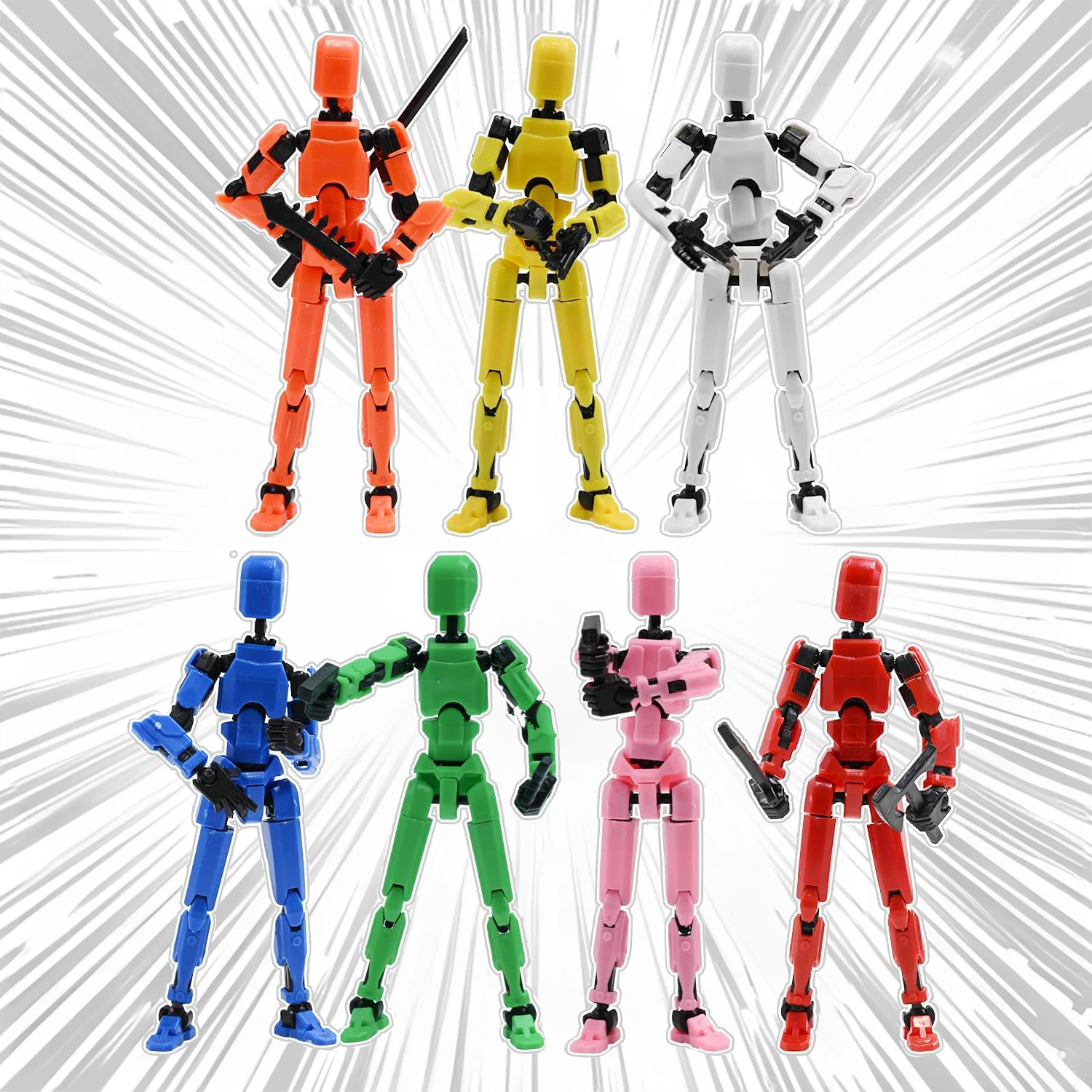Multi-Joint-Mobile-Doll-3D-Printing-Handboard-Lucky-13-Doll-Full-body ...