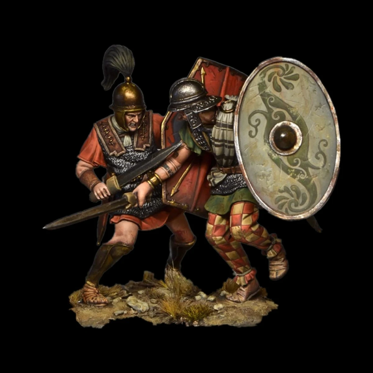 54MM-Resin-Figure-unpainted-model-Kit-Ancient-Samurai-Unassembled-and ...