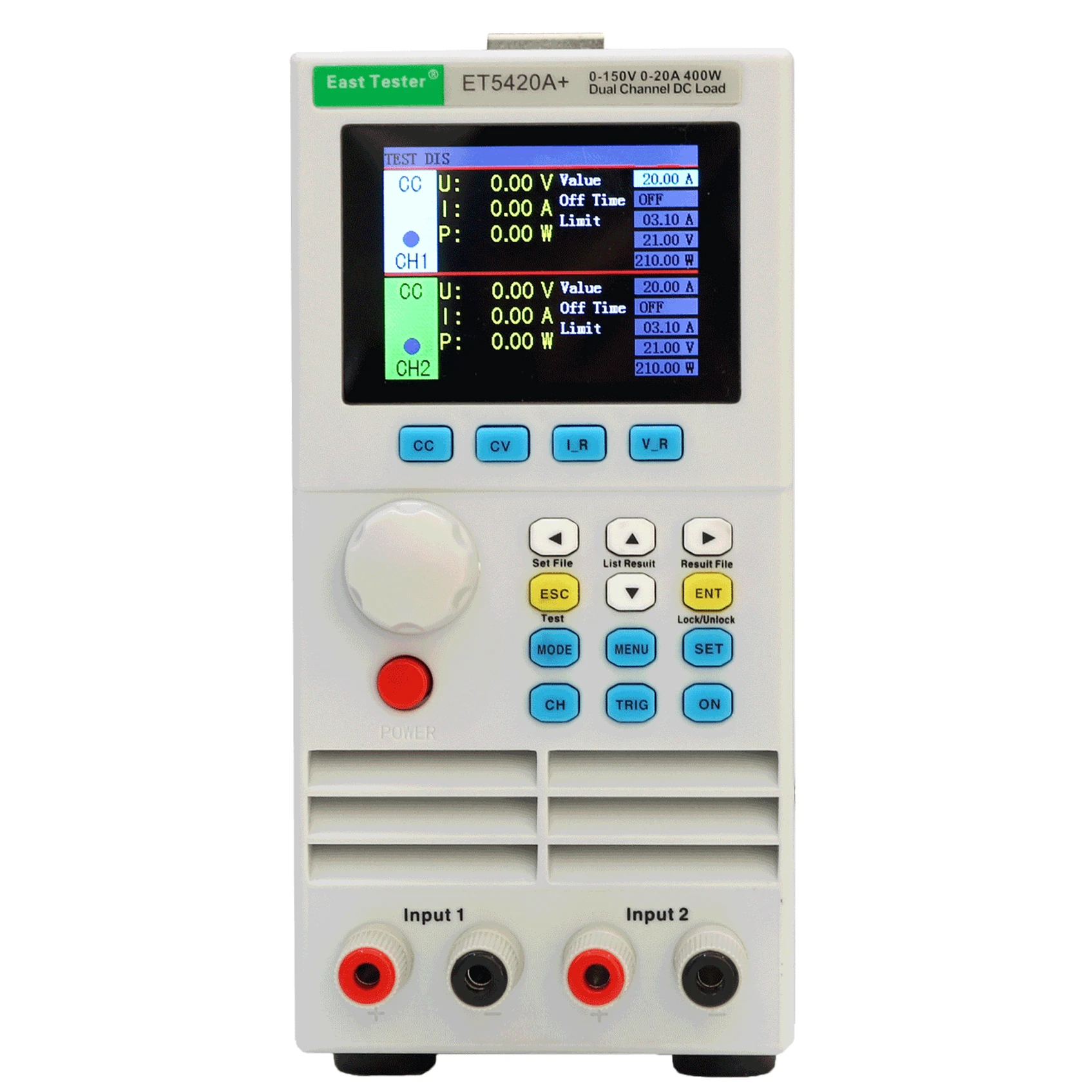 Update East Tester Et5420 Dual Channel Programmable Dc Electronic Load ...