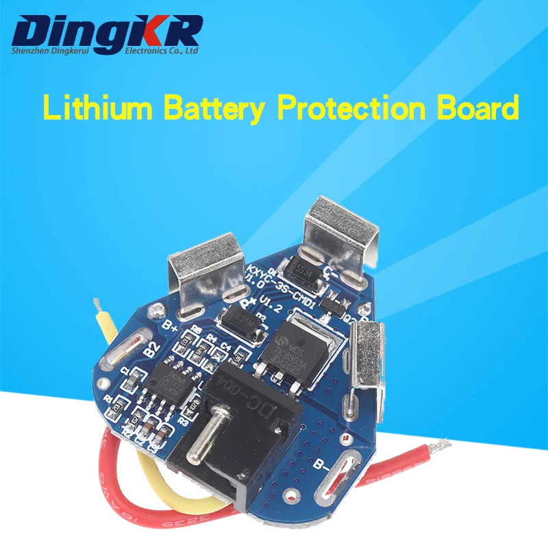 3S 12.6V 6A BMS Li-ion Lithium Battery Protection Board 18650 Power ...