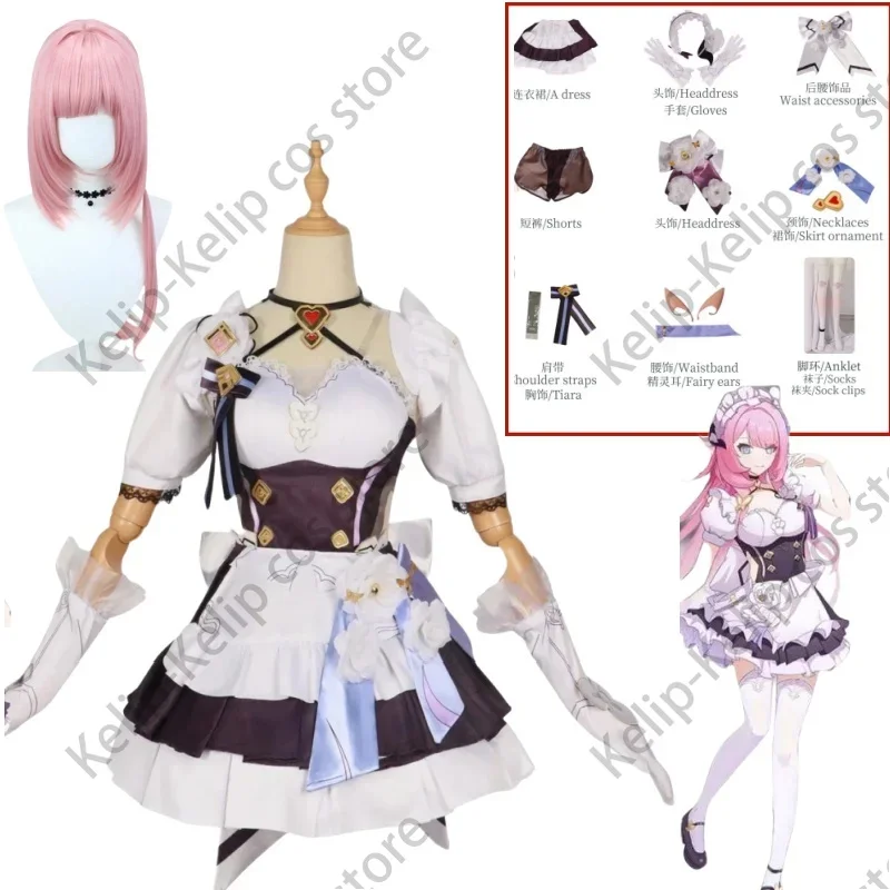 Game-Honkai-Impact-3-Elysia-Cosplay-Costume-The-Moth-Who-Chases-The ...