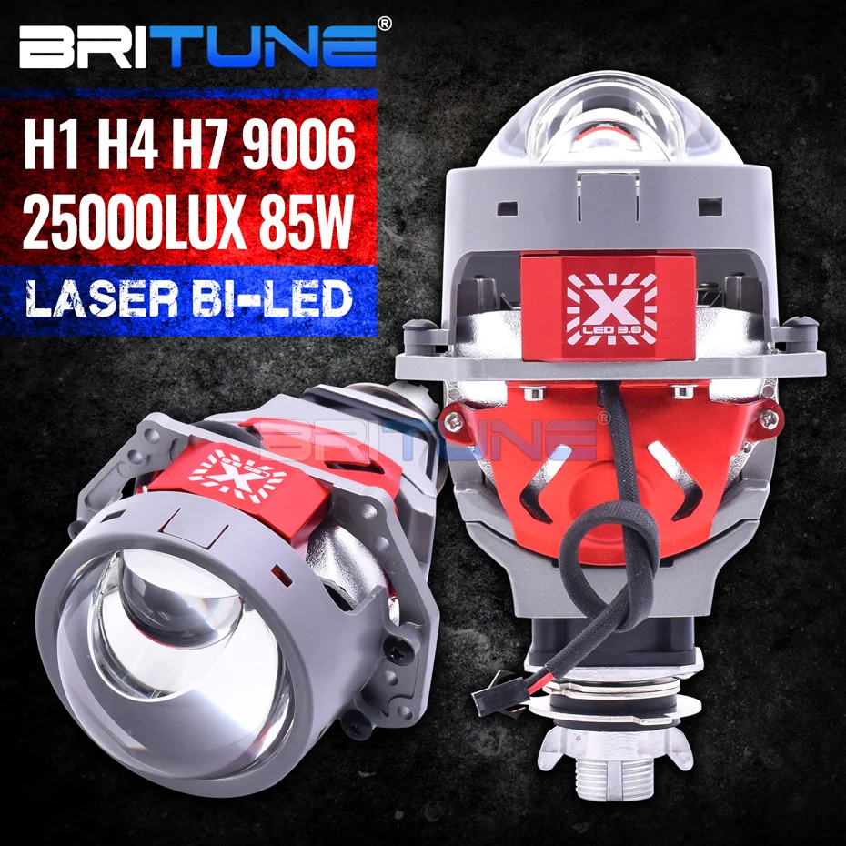 Laser-BI-LED-Projector-Lens-25000LM-Ultra-Brightness-For-Hella-3R ...