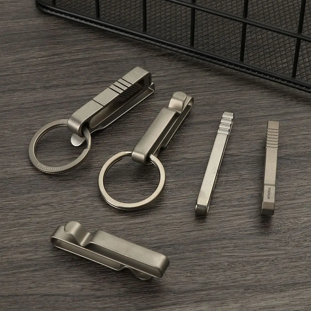 Outdoor-Tool-Ribbon-Ending-Buckles-Titanium-Alloy-Quick-Draw-Keychain ...
