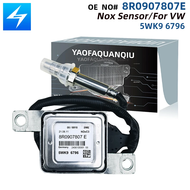 8R0907807E 5WK96796 8R0907807 E Nitrogen Oxide NOx Sensor Fits For Audi ...