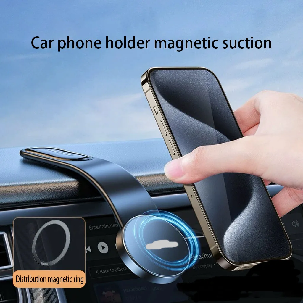 Magnetic-Car-Mobile-Phone-iPhone-Holder-Easy-Paste-Mount-Stand-Phone ...