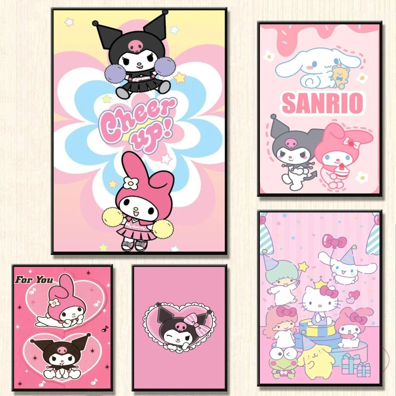 Hot-Anime-Poster-Kuromi-Hd-Print-Art-Prints-Room-Home-Comics-Pictures ...