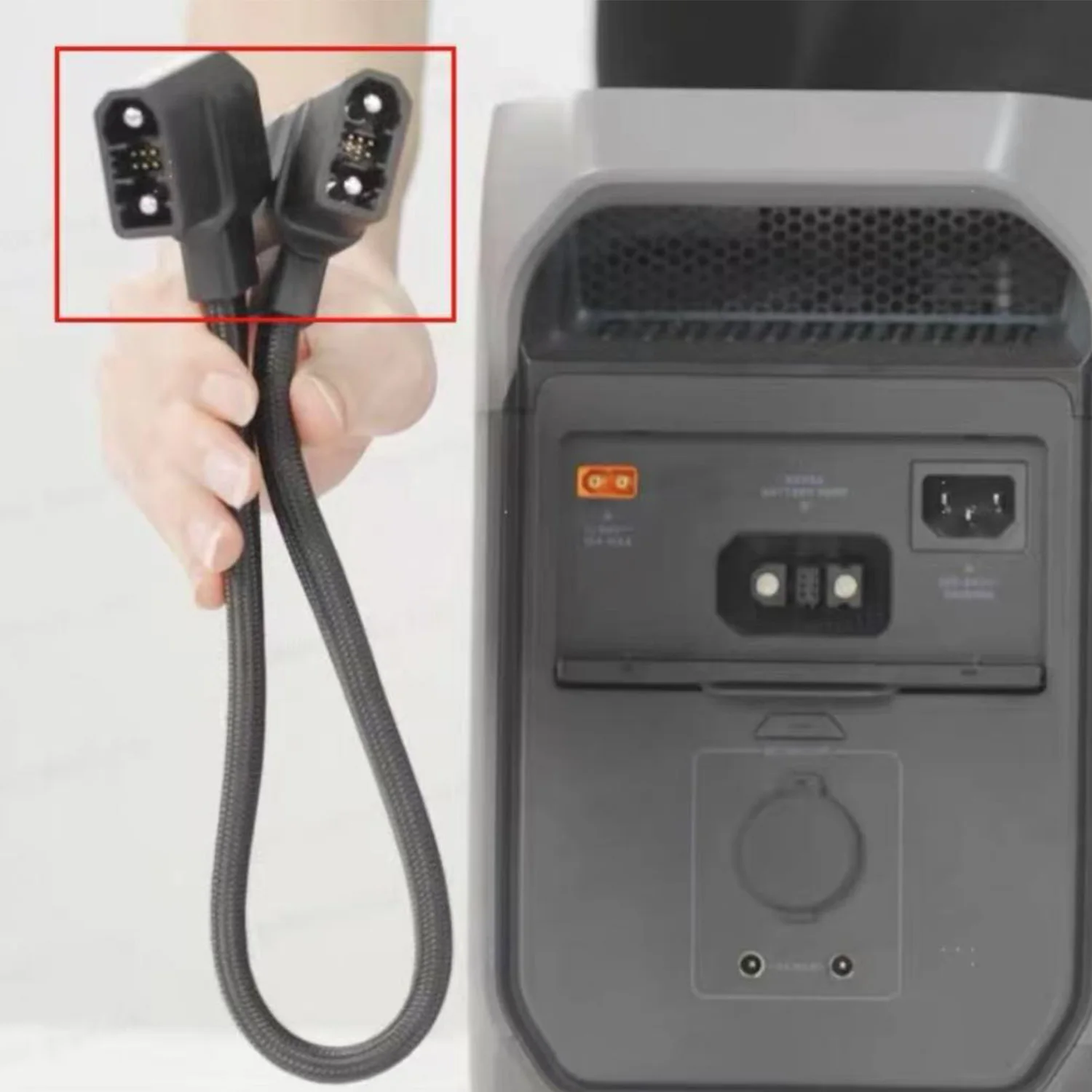 EcoFlow Extra Battery Cable Connection Wire 0.5M - AliExpress 44