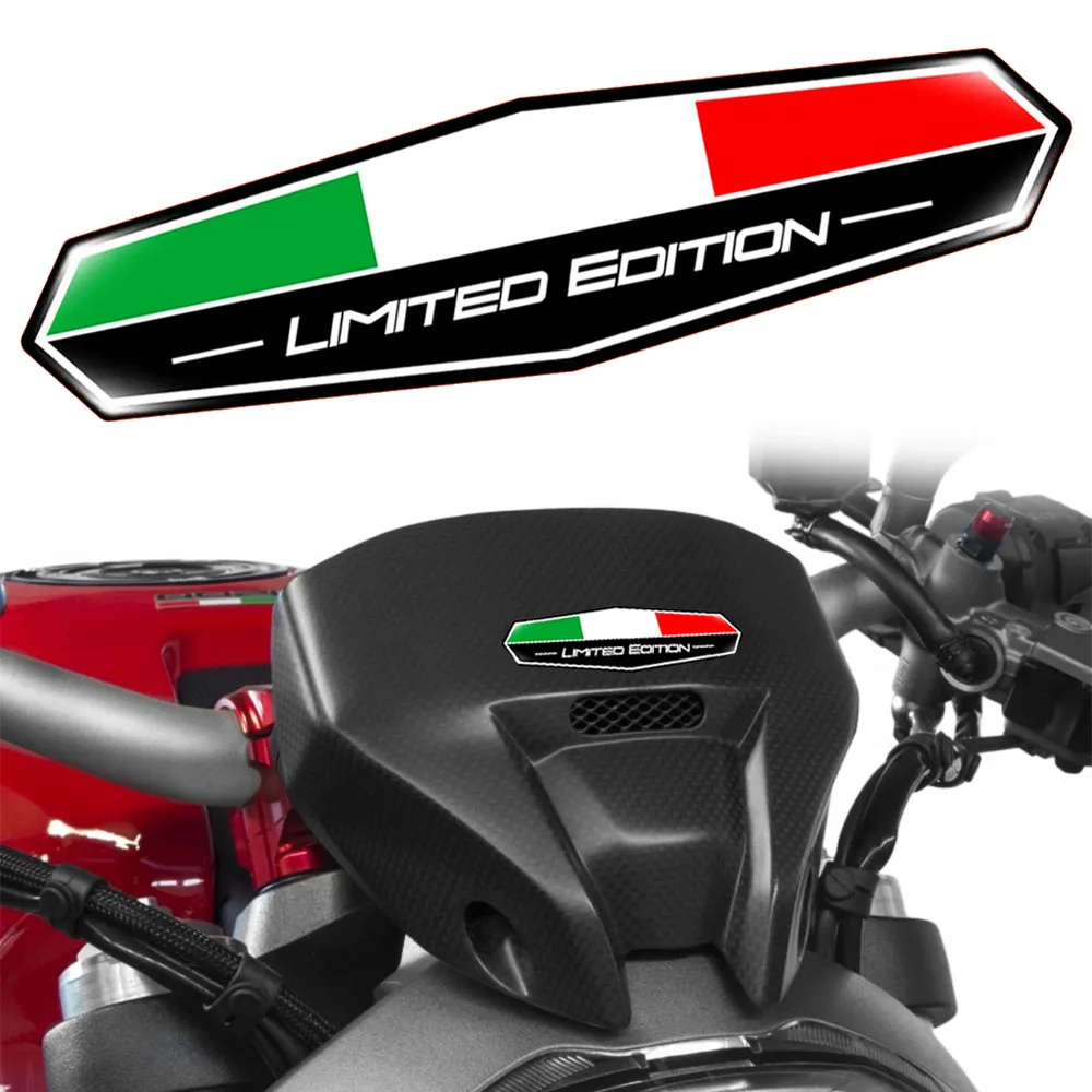 1Pair-3D-Motorcycle-Sticker-Reflective-Limited-Edition-Italy-Flag-Decal ...